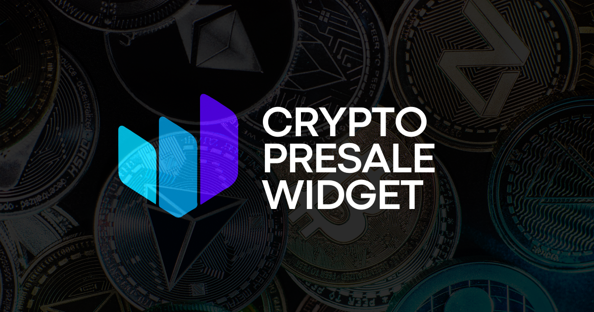 Crypto Presale Widget | Launch Your ICO Token Sale in Minutes